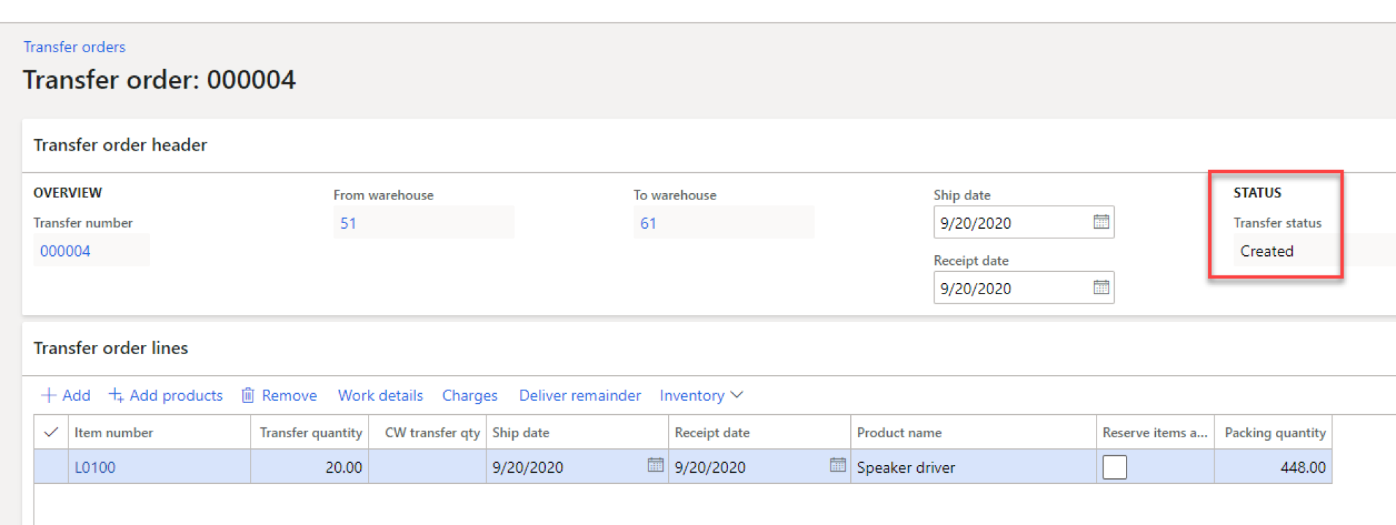 Cancelling transfer orders in Dynamics 365 Finance and Operations | Alithya